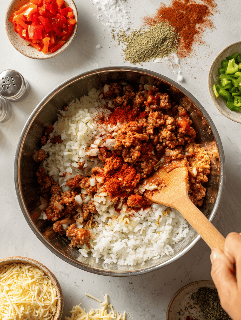Stuffed Peppers Recipe: A Rustic Twist with Spiced Lentil Filling ...